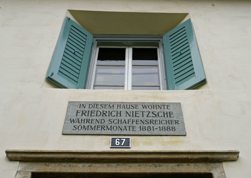 Friedrich Nietzsche's house museum, here the famous german philosopher ...